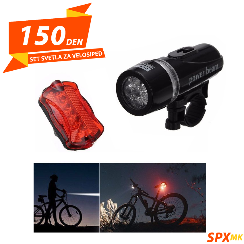 Set Svetla za Velosiped – SPX MK
