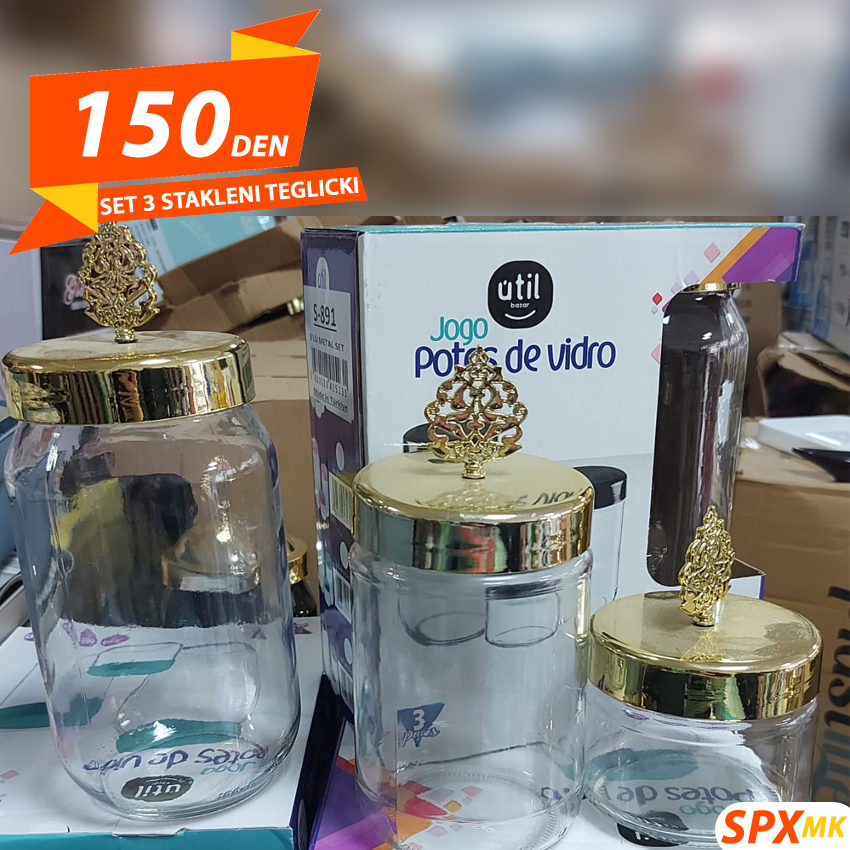 Set 3 Stakleni Teglicki – SPX MK